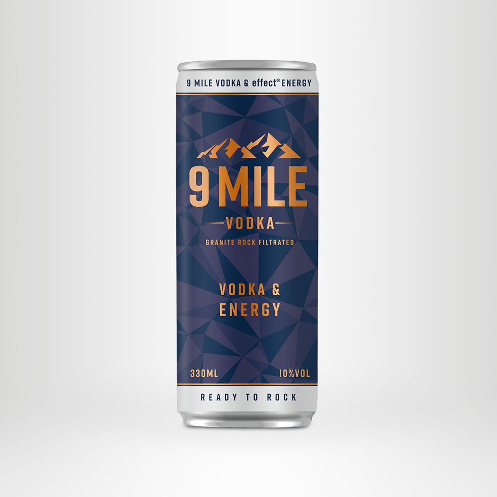 9 MILE Vodka & effect® Energy – greatr-drinks.com
