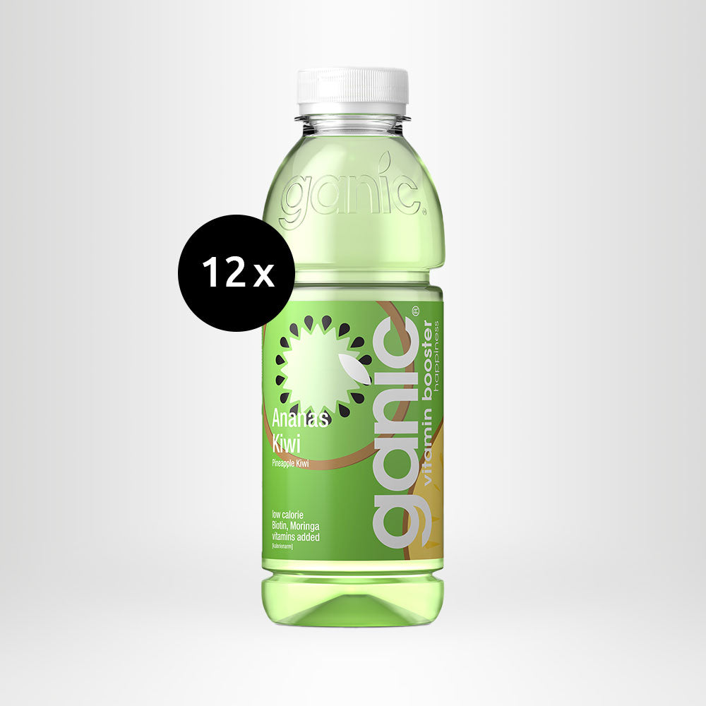 12x ganic® Ananas Kiwi, 0,5l jetzt bestellen! – greatr-drinks.com